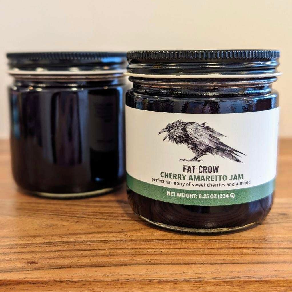 Cherry Amaretto Jam | Fat Crow Gourmet