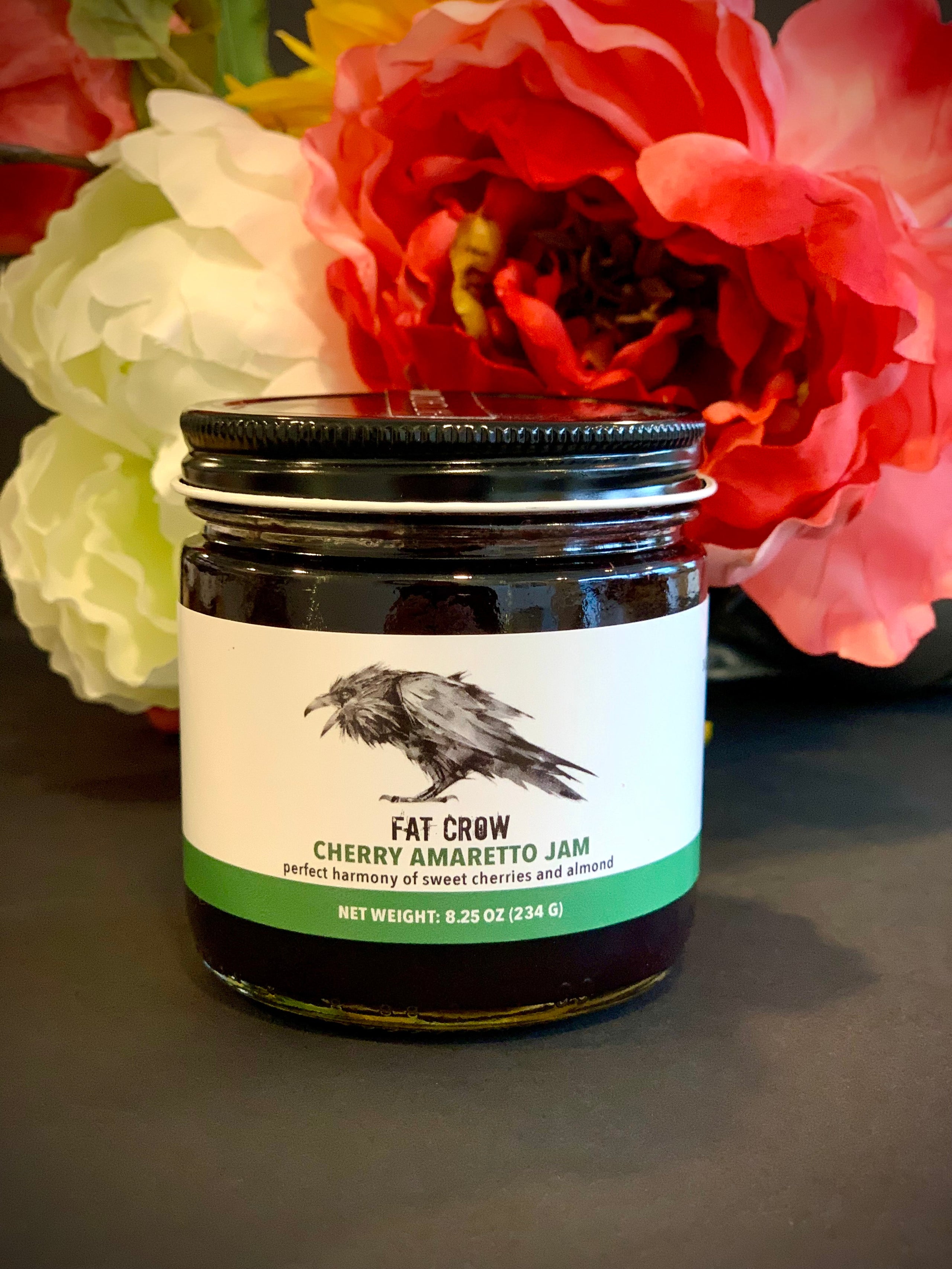 Cherry Amaretto Jam | Fat Crow Gourmet